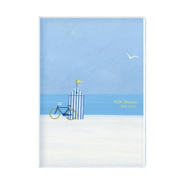 「アート」 B6ブロックウィークリー手帳2026 葉祥明 2026年週間ダイアリー Beyond the sea APJ スケジュールが書き込みやすいB6スケジュール手帖 白い犬ジェイクでおなじみ、人気の絵本作家[葉祥明/ようしょうめい]の...