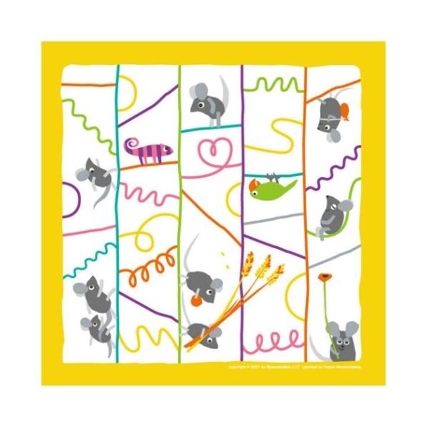 「ランチクロス」 レオレオニ グッズ ランチクロス 絵本キャラクター ランチーフ 大判サイズでお弁当包みやハンカチに… スイミー フレデリック でおなじみアメリカの人気絵本作家[Leo Lionni/レオ レオニ]グッズにまたまた可愛いne...