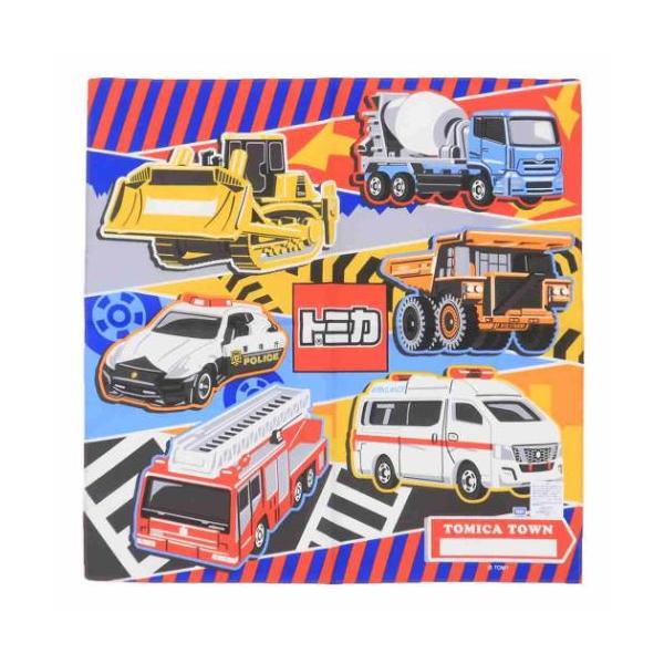 「ランチクロス」 トミカ グッズ ランチクロス TOMICA キャラクター ナフキン 大判サイズでお弁当包みやハンカチに… 男の子大好き[TOMICA/トミカ]のCOOLなnewアイテム登場こちらはお弁当箱などを包むことも出来ちゃう[ランチ...