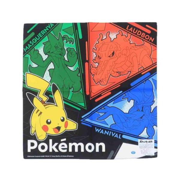 「ランチクロス」 ポケットモンスター ポケモン キャラクター ランチクロス 大判ハンカチ スマイル 大判サイズでお弁当包みやハンカチに… 大人気[POCKET MONSTER]グッズにまたまた可愛いnewアイテム登場こちらはお弁当箱などを包...