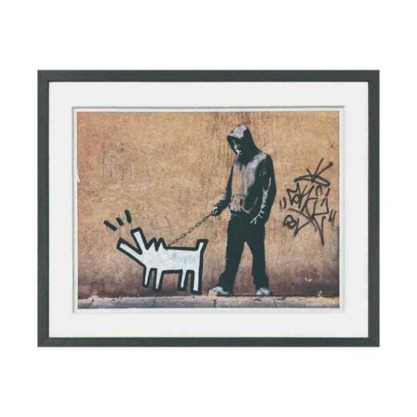 「取寄品」 「インテリアパネル」 アートフレーム バンクシー Banksy Choose Your Weapon Limited Edition 美工社 話題のストリートアートをお部屋に Banksy（バンクシー） ブリストル, UK出身。...