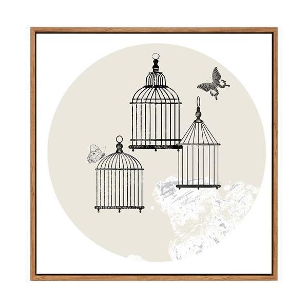 「取寄品」 「インテリアパネル」 インテリア パネル デザイナーズアート ABSTRACT REALITY CAGE1 美工社 70×70×3.5cm お部屋をワンランク上の空間にするアートフレーム 前衛的なアートをシンプルなフレームと組み...