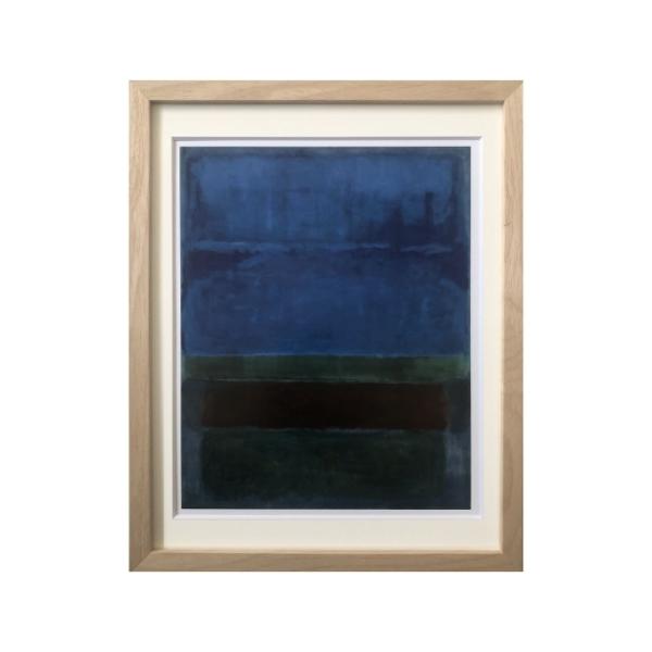 「取寄品」 「インテリアパネル」 マーク ロスコ インテリアアート Mark Rothko Untitled 1952 Blue Green and Brown 美工社 IMR-62083 お気に入りの絵画を飾って、アートのある豊かな暮らし...