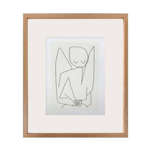 「取寄品」 「名画」 アートポスター パウル クレー Paul Klee Vergessilcher Engel1939 額付き お気に入りの絵画を飾って、アートのある豊かな暮らしを パウル クレー（1879-1940）色彩と線の魔術師20...