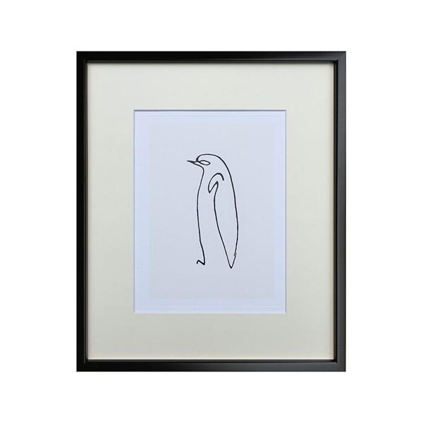 「取寄品」 「動物 人物」 アートポスター パブロ ピカソ Le pingouin Silkscreen Pablo Picasso IPP-61784 お部屋やオフィス、お店のおしゃれなインテリアに… 作家：パブロ ピカソ/スペイン男性作...