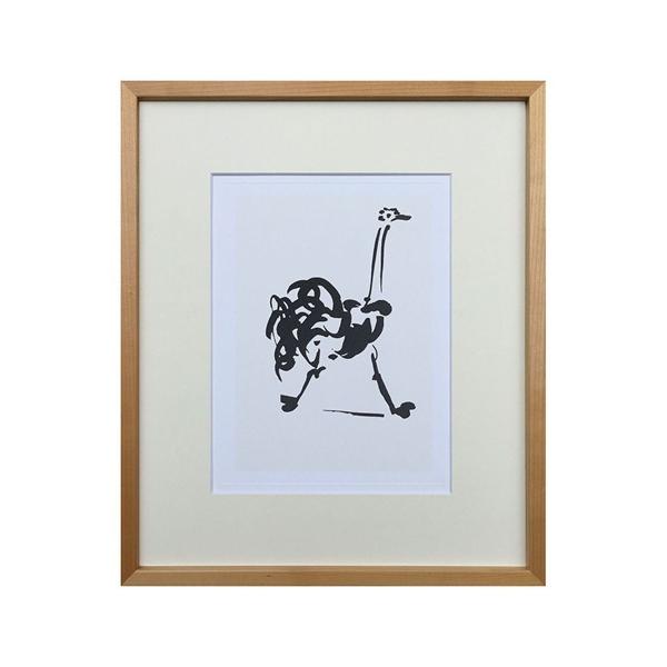 「取寄品」 「動物 人物」 アートポスター パブロ ピカソ L'autuche-NA Pablo Picasso 美工社 お部屋やオフィス、お店のおしゃれなインテリアに… 作家：パブロ ピカソ/スペイン男性作家。1881年スペイン マラガに...