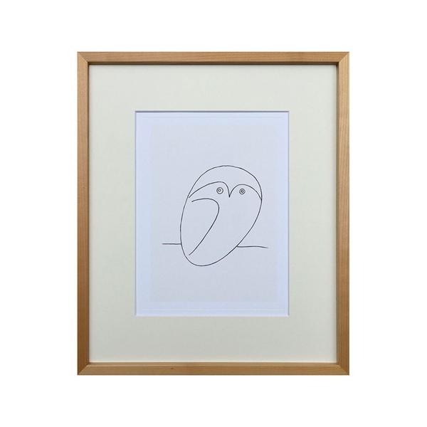 「取寄品」 「動物 人物」 Le hibou-NA パブロ ピカソ アートポスター Pablo Picasso 美工社 お部屋やオフィス、お店のおしゃれなインテリアに… 作家：パブロ ピカソ/スペイン男性作家。1881年スペイン マラガに生...