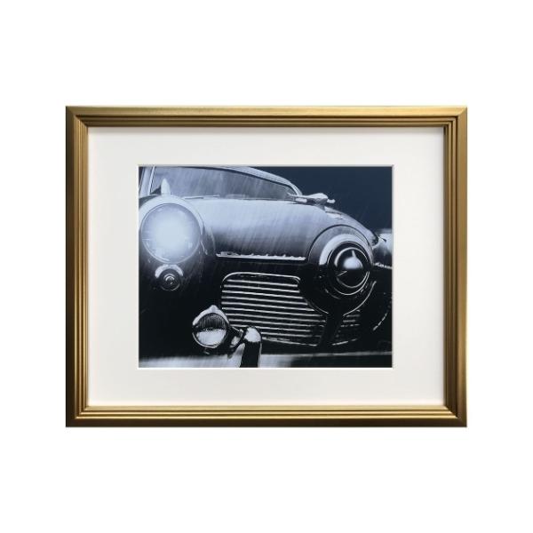 「取寄品」 「インテリアパネル」 リチャード ジェームス 壁掛け 額付き アートポスター Richard James Studebaker Rain インテリア お気に入りの絵画を飾って、アートのある豊かな暮らしを 作家：リチャード ジェー...