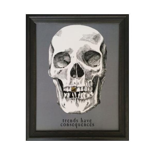 「取寄品」 「カフェ風インテリア」 インダストリアルスタイル Urban Cricket インテリア アート Trends Have Consequences 美工社 33.5×41cm 壁掛け 額付き グッズ 通販 お部屋・オフィス・お店...