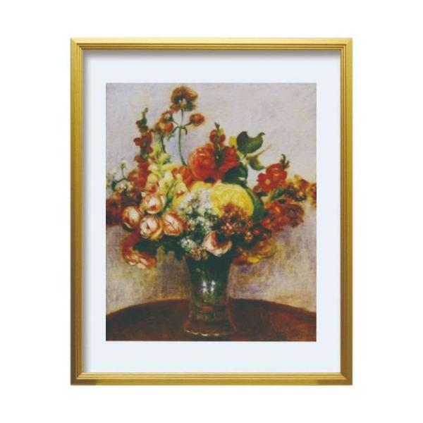「取寄品」 「名画」 Pierre-Auguste Renoir ルノワール アートポスター 美工社 Fleurs dans un Vase 名画を飾ってお部屋をワンランク上の素敵な空間に ピエール＝オーギュスト ルノワール1841年生まれ...