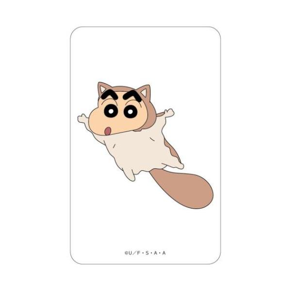 「コレクターグッズ」 クレヨンしんちゃん グッズ カード アニメキャラクター まじかる百貨店クリアカード モモンガ ニワトリ カエル 3 動かすと2から3つの柄がパキパキと移り変わります 大人気アニメ[クレヨンしんちゃん]グッズにまたまた可...