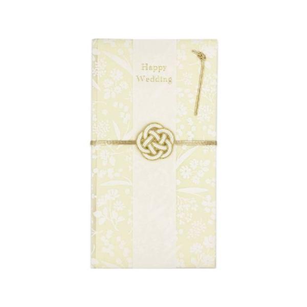 「熨斗袋」 Tomoko Hayashi ベールで包む白箔祝儀袋 のし袋 結婚 鈴蘭 花柄のトレーシングペーパーで包んだ華やかな祝儀袋 優しげなカラー＆草花がふわふわ舞っている様子がおしゃれな[fluffy veil/フラフィーベール]シリ...