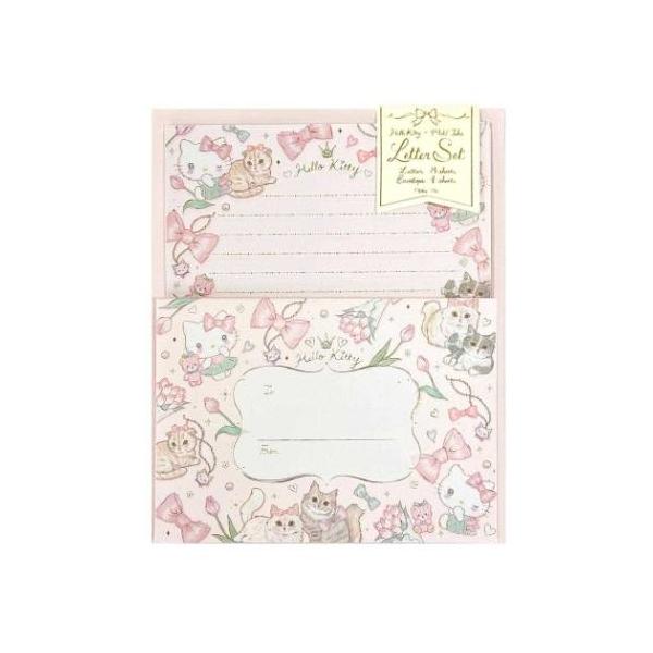 「レターセット」 サンリオキャラクターズxたけいみき サンリオ キャラクター ガーリーイラスト レターセット 手紙セット エレガンス ハローキティ 大切な人に贈りたくなるかわいいLETTER SET 大人気[サンリオキャラクターズ]と女の子...