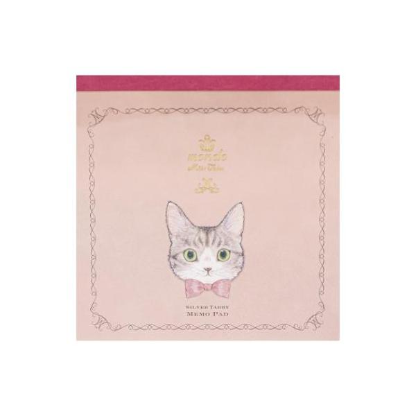 「メモ帳」 メモ帳 たけいみき mondo メモパッド シルバータビー 人気イラストレーターたけいみきの可愛いステーショナリー 「カワイイ」をギュッとあつめた、女の子がときめくガーリーイラストが人気の[たけいみき]のキュートなステーショナリ...