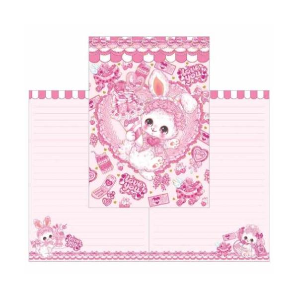 「横罫ノート」 飴ノ森ふみか ガーリーイラスト 横罫ノート B6ノート あいどるピンク レトロチックで可愛くメルヘンな色合いでゆめかわいい アクリル絵の具で描く、レトロチックで可愛くメルヘンな色合いのイラストレーター[飴の森ふみか]のキュー...