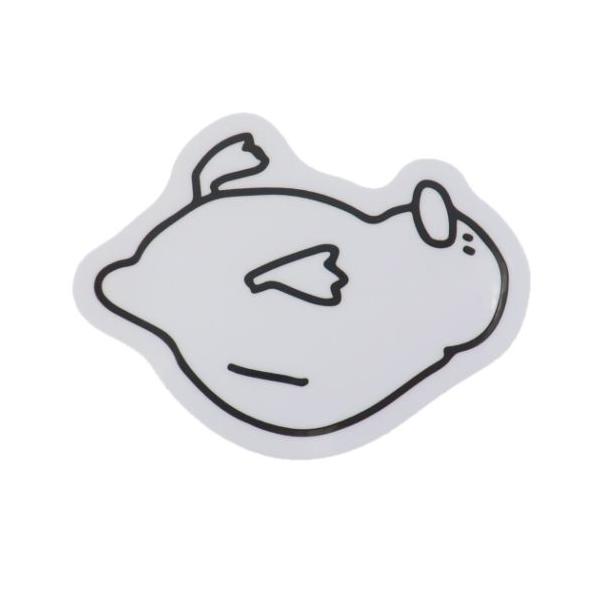 「ステッカーその他」 ビッグシール ステッカー tumbling duck ミントイン 車やバイク、カバンやステーショナリーなどいろんなトコに… 毎日が楽しくなるキュートなZAKKAシリーズこちらは人気アイテム[ダイカットステッカー]ノート...