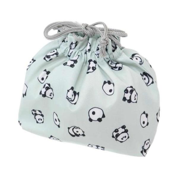 「ランチ巾着」 ランチ巾着 お弁当きんちゃくポーチ ころパンダ 新入学 アニマル ミントイン 新学期にぴったりなかわいいランチ雑貨シリーズ 入学 新学期にぴったりのキュートなランチ雑貨シリーズこちらはお弁当箱を入れるのにぴったりな[マチ付き...