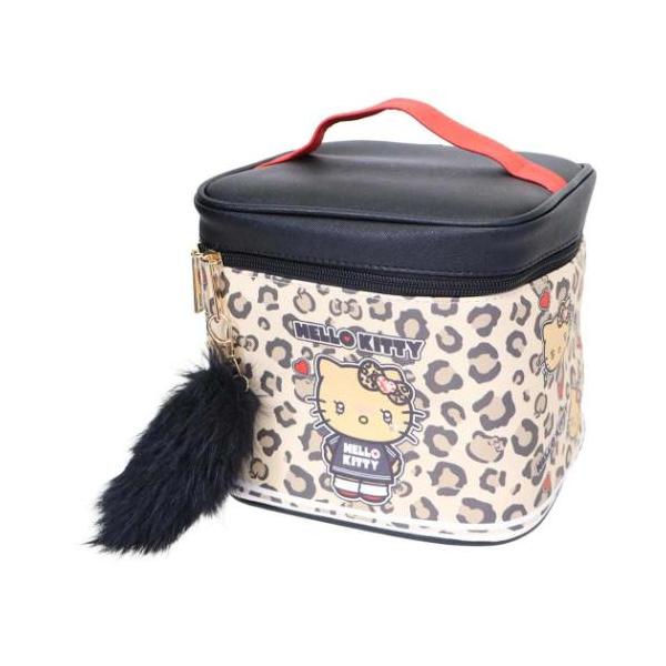 「コスメポーチその他」 ハローキティ サンリオ キャラクター コスメポーチ ミラー付きバニティポーチ ギャル3 BR コスメや小物をたくさん収納できる 大人気サンリオキャラクターグッズにまたまた可愛いnewアイテム登場こちらは化粧品やコスメ...