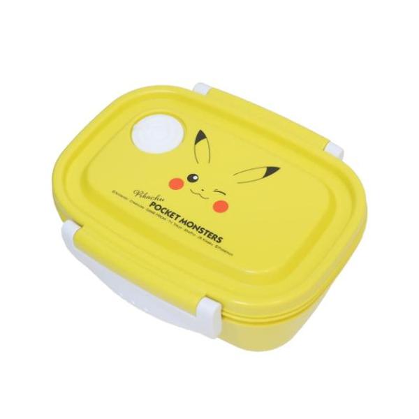 「お弁当箱 シール容器」 ポケットモンスター ポケモン キャラクター お弁当箱 ラク軽弁当箱 S ピカチュウ フェイス 23 軽くて使いやすいシンプルな１段保存容器 大人気[POCKET MONSTER/ポケットモンスター]の可愛らしい新作...