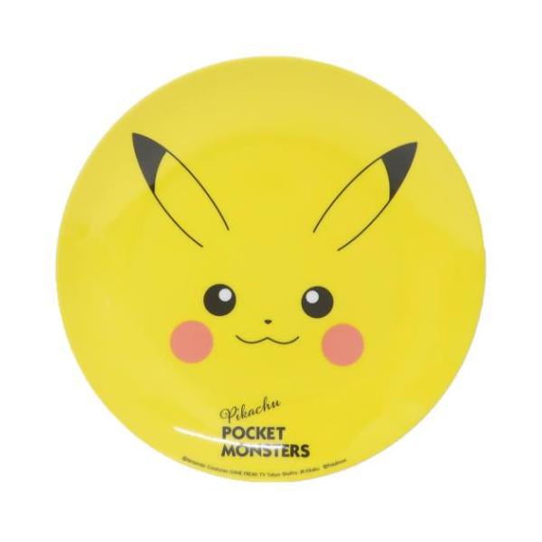 「中皿」 ポケットモンスター キャラクター 中皿 薄肉メラミンプレート ピカチュウ フェイス 23 ポケモン キッズたち大喜び 可愛くて割れにくい子供食器 大人気[POCKET MONSTER/ポケットモンスター]のテーブルウェアシリーズこ...