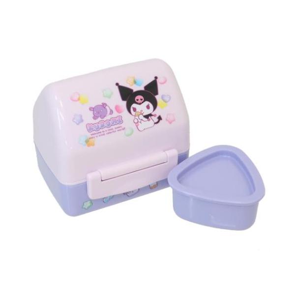 「お弁当箱 シール容器」 クロミ グッズ お弁当箱 キャラクター 抗菌おにぎりランチボックス かわいいキャラクターのおうち型ランチボックス 大人気サンリオキャラクターのキュートなランチ雑貨シリーズこちらはとってもかわいい[おにぎりランチボッ...