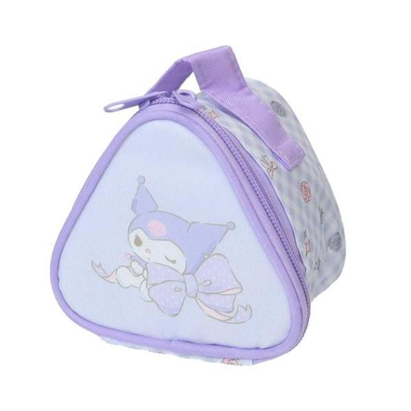 「ランチグッズその他」 クロミ 保冷おにぎり型ミニランチバッグ サンリオ おにぎりケース キャラクター コンビニの三角おにぎり2個がそのまま丸ごとスッポリ入る 大人気サンリオキャラクターのキュートなランチ雑貨シリーズこちらはとっても便利な[...