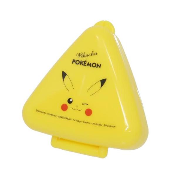 「お弁当箱 シール容器」 ポケットモンスター 抗菌おにぎりケース お弁当箱 ピカチュウ フェイス 23 ポケモン キャラクター おにぎりの形を崩さず、持ち運びに便利なおにぎりケース 大人気[POCKET MONSTER/ポケットモンスター]...
