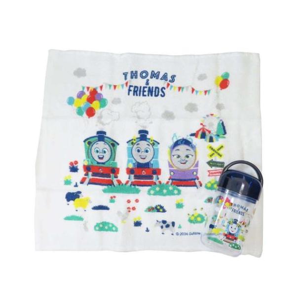 「ハンドタオル」 トーマス おしぼりセット 抗菌ケース付おしぼり スケーター 行楽や普段使いに便利なおしぼりとケースのセット 男の子大好き[Thomas &amp; Friends]グッズにまたまた可愛いnewアイテム登場こちらは行楽や普段...