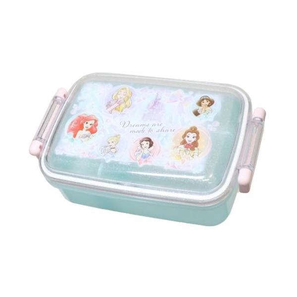 「お弁当箱 シール容器」 ディズニープリンセス グッズ お弁当箱 キャラクター 抗菌食洗機対応 ふわっとフタタイトランチボックス 450ml ディズニーのかわいいランチ雑貨シリーズ 大人気ディズニーキャラクターグッズにまたまた可愛いnewア...