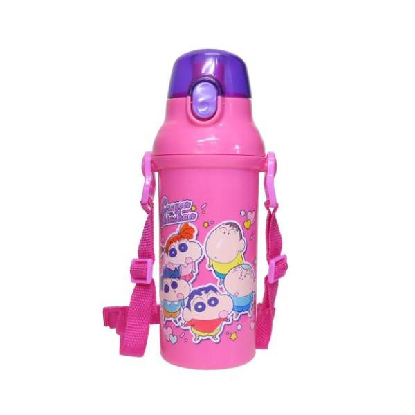 「水筒その他」 クレヨンしんちゃん アニメキャラクター 水筒 抗菌直飲プラボトル プッシュ式オープンで簡単オープン 大人気アニメ[クレヨンしんちゃん]グッズにまたまた可愛いnewアイテム登場こちらはとってもかわいい[抗菌直飲プラボトル]食器...