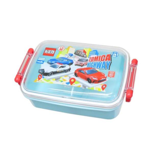 「お弁当箱 シール容器」 トミカ キャラクター お弁当箱 抗菌食洗機対応ふわっとフタタイトランチボックス 450ml トミカのカッコイイランチ雑貨シリーズ 男の子大好き[TOMICA/トミカ]のCOOLなランチグッズシリーズこちらはふわっと...