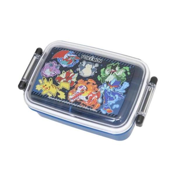 「お弁当箱 シール容器」 ポケットモンスター グッズ お弁当箱 ポケモン キャラクター 抗菌食洗機対応ふわっとフタタイトランチボックス 450ml ドーム型のフタで、ふんわりとご飯やおかずが詰められる 大人気[POCKET MONSTER/...