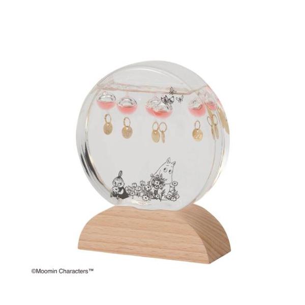 「インテリアオブジェ」 ムーミン 置物 ガラスフロート温度計 ラウンド 北欧 茶谷産業 ギフト、プレゼントにもおすすめです 大人気[Moomin/ムーミン]グッズにまたまた可愛いnewアイテム登場こちらは物理学者のガリレオ ガリレイが発見し...