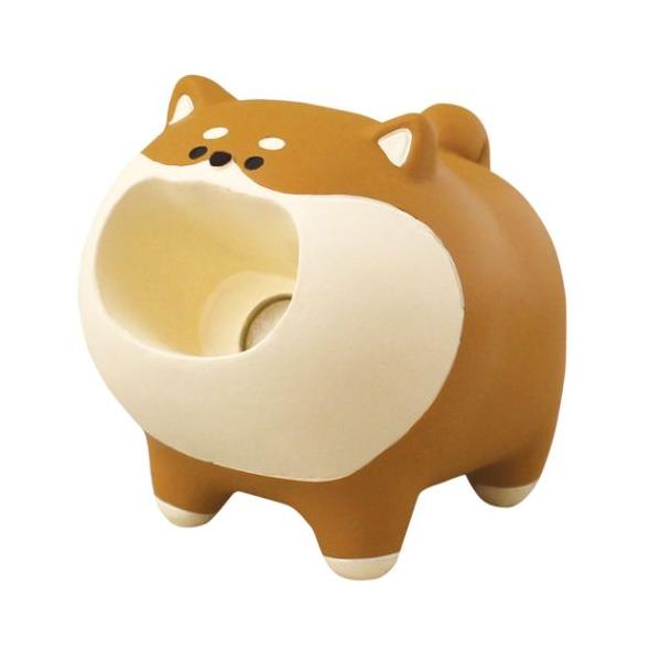 「卓上収納」 卓上収納 はらぺこあにまる クリップホルダー しばいぬ harapeko animal デコレ 大きな口を開けてる姿がかわいいはらぺこあにまるシリーズ あーんと開けた大きな口で文房具をもぐもぐ食べちゃう[はらぺこあにまる]シリ...