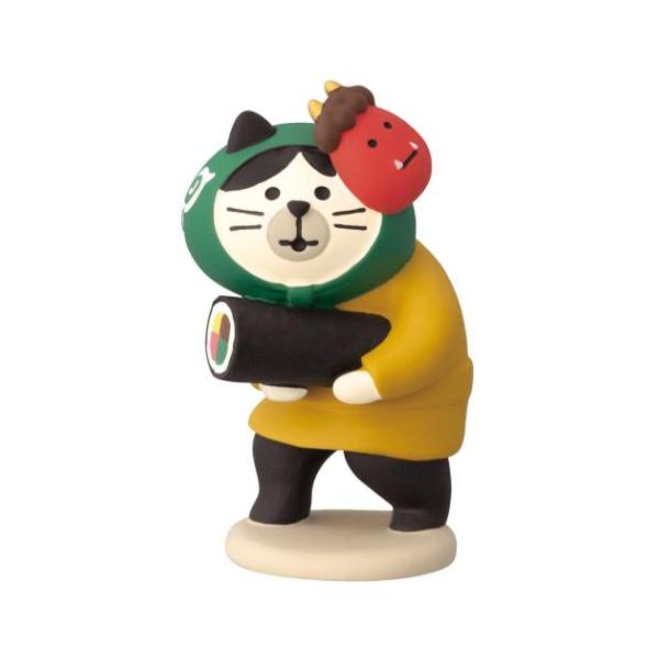 「マスコット」 恵方巻どろぼう猫 concombre?まったり節分会 マスコット デコレ コンコンブルの可愛いまったり節分会シリーズ キュートな小物のコンコンブルシリーズから[まったり節分会]シリーズが登場豆まきのあとはお楽しみの恵方巻タイ...