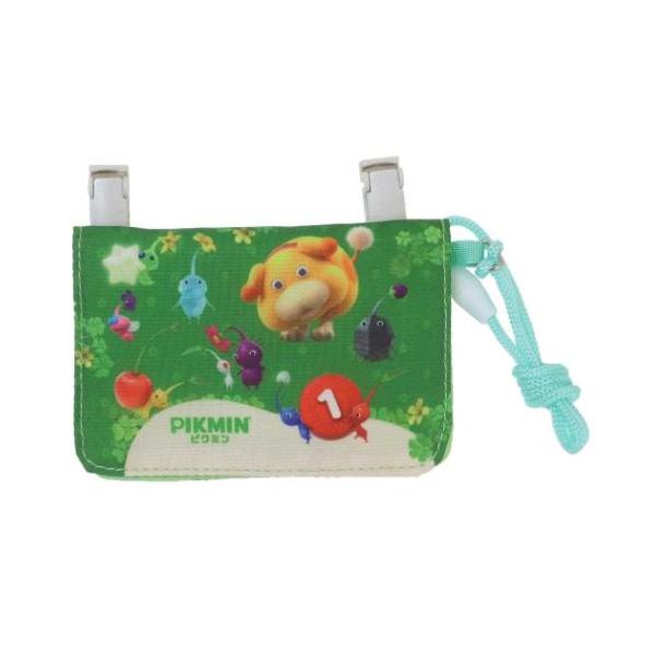「ポーチ ポシェット」 ポシェット ピクミン ネックコード付きミニおでかけポケット キッズポーチ ポケットがない服でもクリップで簡単に取り付け出来る 大人気ゲーム[ピクミン]グッズにまたまた可愛いnewアイテム登場こちらはハンカチやティッシ...