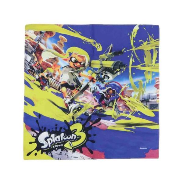 「ランチクロス」 スプラトゥーン3 グッズ ランチクロス キャラクター コットンナフキン 1 新入学 大判サイズでお弁当包みや大判のハンカチに… 大人気ゲーム[スプラトゥーン 3]のスクール雑貨シリーズこちらはお弁当箱などを包むことも出来ち...