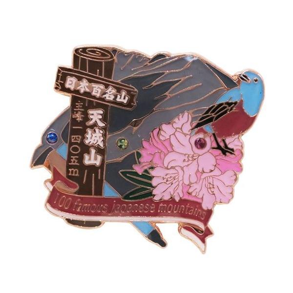 「ピンバッジ」 日本百名山 グッズ 1段 ピンズ 登山 ピンバッジ 天城山 エイコー コレクションケース入り トレッキング 通販 静岡県 伊豆箱根 天城山 1405m 「日本100名山コレクション」8月11日に 「山の日」が制定され ますま...
