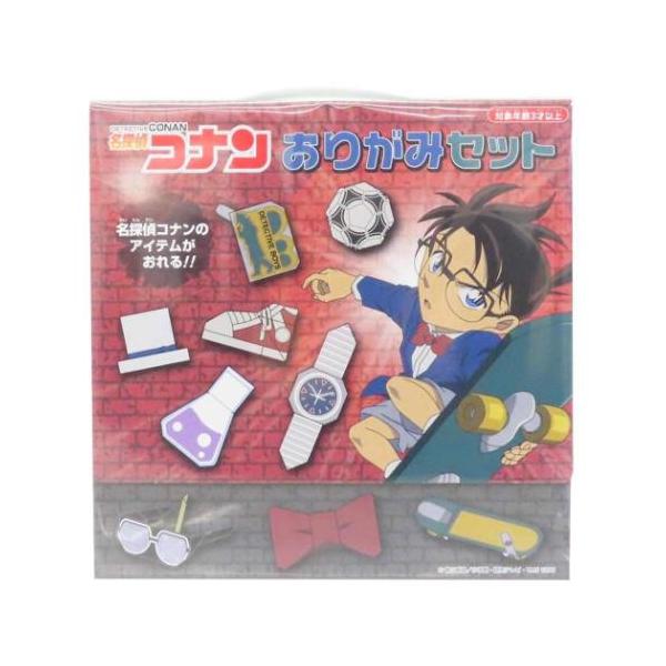 「知育玩具」 名探偵コナン アニメキャラクター 折り紙 おりがみセット 少年サンデー 折り方がのった「おりがみ教室」つき 2024年4月公開[劇場版 名探偵コナン 100万ドルの五稜星（みちしるべ）]ますます人気の名探偵コナングッズにまたま...