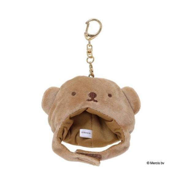 「キーホルダー」 ミッフィー キーリング BRUNA DIE CUT MINI ハットチャーム ボリス ディックブルーナ エフエービージャパン ミッフィー達のお顔型被り物風チャーム ディックブルーナの人気絵本[miffy/ミッフィーちゃん]...