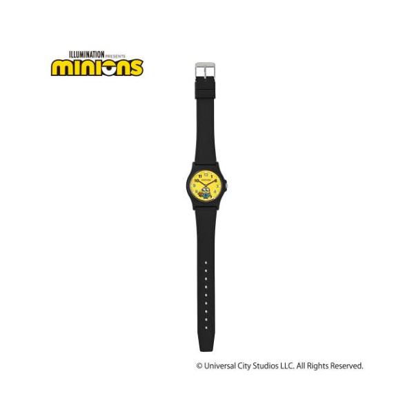 「腕時計」 ミニオンズ キャラクター 腕時計 PVCウォッチ BK ユニバーサル映画 POPなカラーが可愛い  こちらはPOPなカラーがカワイイ[腕時計]コーディネートのワンポイントにもGOODかわいいwatchいろいろあるのでお気に入りを...