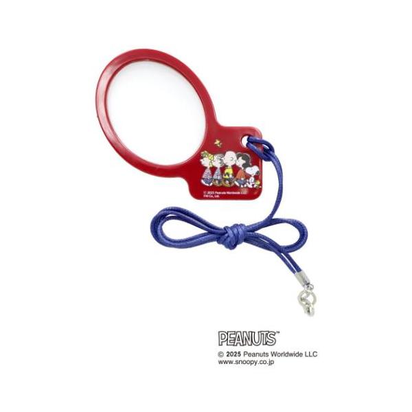 「その他」 スヌーピー グッズ 拡大鏡 キャラクター ノーマルルーペＧ RE 読み物に便利なサイズ感 大人気PEANUTS/SNOOPYグッズにまたまた可愛いnewアイテム登場こちらはストラップ付きで使いやすい[ルーペ]読み物にぴったりの倍...