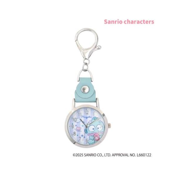 「腕時計」 ハンギョドン グッズ キーホルダー時計 サンリオ キャラクター おすましKCウォッチG サンリオキャラクターズのかわいいwatchシリーズ 大人気サンリオキャラクターのおしゃれなファッションウォッチシリーズこちらは淡いカラーのイ...