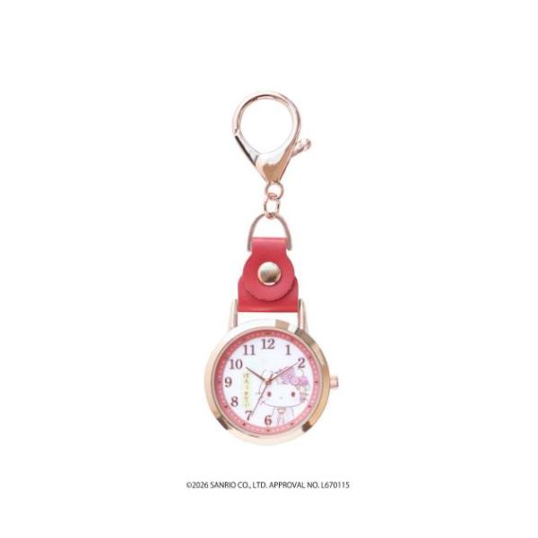 「キーホルダー」 ハローキティ 和柄 KC ウォッチ G キーホルダー 時計 RE サンリオ サンリオキャラクターのかわいいwatchシリーズ 大人気サンリオキャラクターのおしゃれなファッションウォッチシリーズこちらは可愛くて便利な[キーホ...