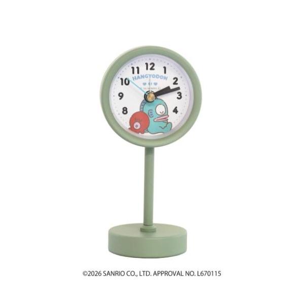 「置き時計 壁掛け時計」 ハンギョドン グッズ 置き時計 サンリオ キャラクター スタンドクロック2Y コンパクトで置きやすいスタンドクロック 大人気サンリオキャラクターズグッズにまたまた可愛いnewアイテム登場こちらはアラーム機能付きの[...
