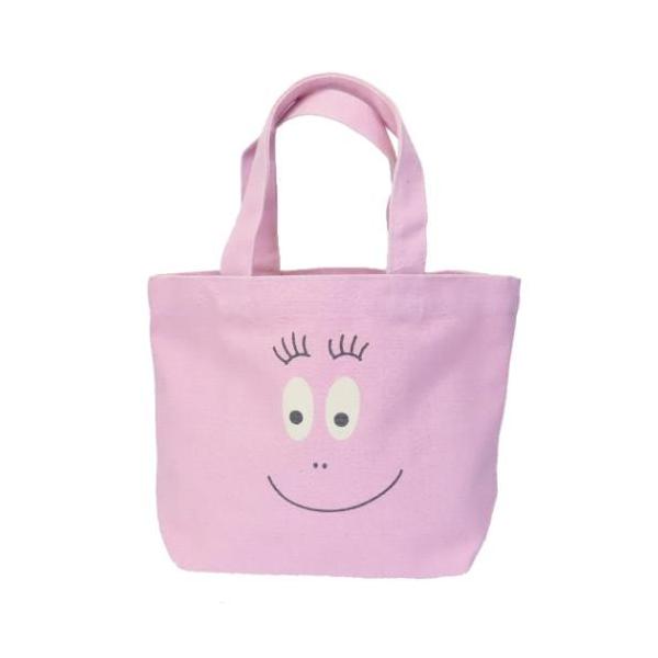 「ランチトート」 バーバパパ ミニトート ランチトート パパフェイス ピンク BARBAPAPA キャラクター お弁当バッグに、普段使いのサブバッグにもちょうどいいサイズ 大人気[BARBAPAPA/バーバパパ]グッズにまたまた可愛いnew...