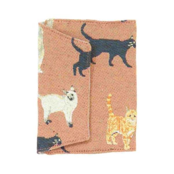 「ステーショナリーその他」 文庫本カバー ブックカバー メニーキャット オレンジ ねこ フレンズヒル 袖部分がフラップにもなり、鞄の中で本を守ってくれる 毎日が楽しくなるキュートな雑貨シリーズこちらはかわいい[ブックカバー]文庫本サイズ対応...