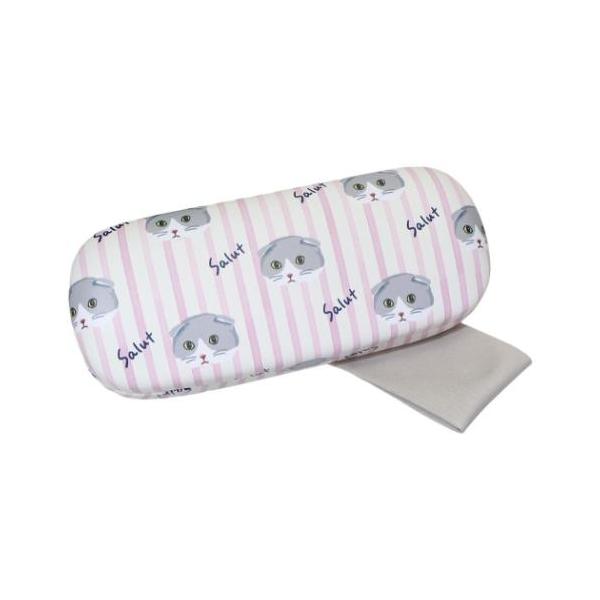 「メガネ サングラス」 クロス付きメガネケース ouaf ouaf＆miaou marche 眼鏡ケース ねこ フレンズヒル スコストライプ ピンク ハードタイプだからカバンの中でもしっかり守ってくれる FRIENDSHILLシリーズからか...