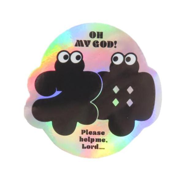 「ステッカーその他」 ステッカー 芝山 綾乃 CREATORS CIRCUS クリエイターズサーカス 神 フロンティア スマホや文具等に貼ってアートをより身近に感じられるステッカー サーカスのような「ワクワク、ドキドキ」「カラフルでキラキラ...