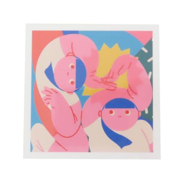 「ステッカーその他」 ステッカー 前田豆コ CREATORS CIRCUS クリエイターズサーカス Passing the baton to the next you スマホや文具等に貼ってアートをより身近に感じられるステッカー サーカスの...